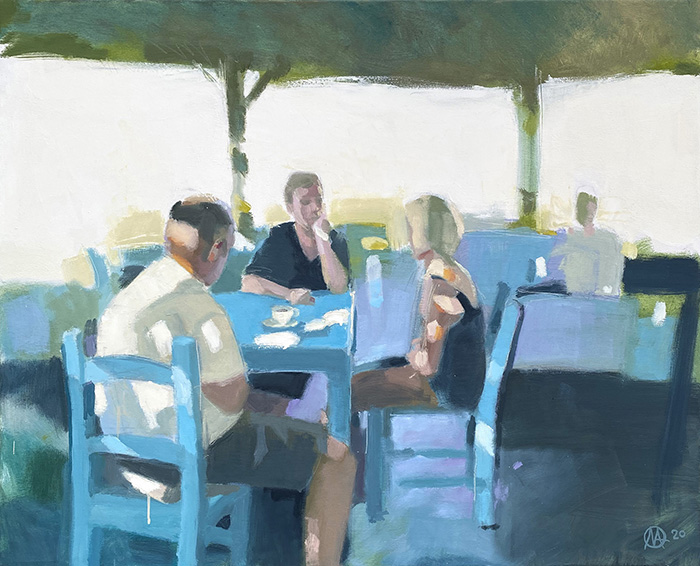 Oil painting – Shade – Nils Arvidsson